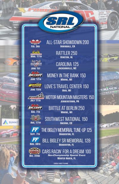 Schedule – SRL Southwest Tour